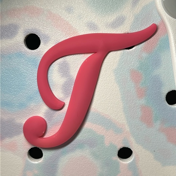 Bags | Alphabet Bogg Bag Inspired Decor Letter T 186 | Poshmark